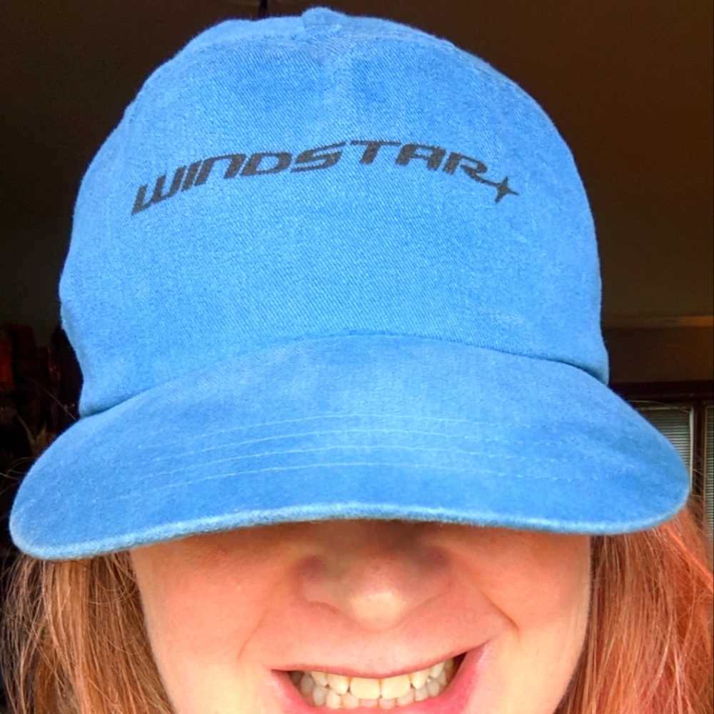 Ford Windstar Brand Logo Cap Blue From 1990s Vintage … - Gem